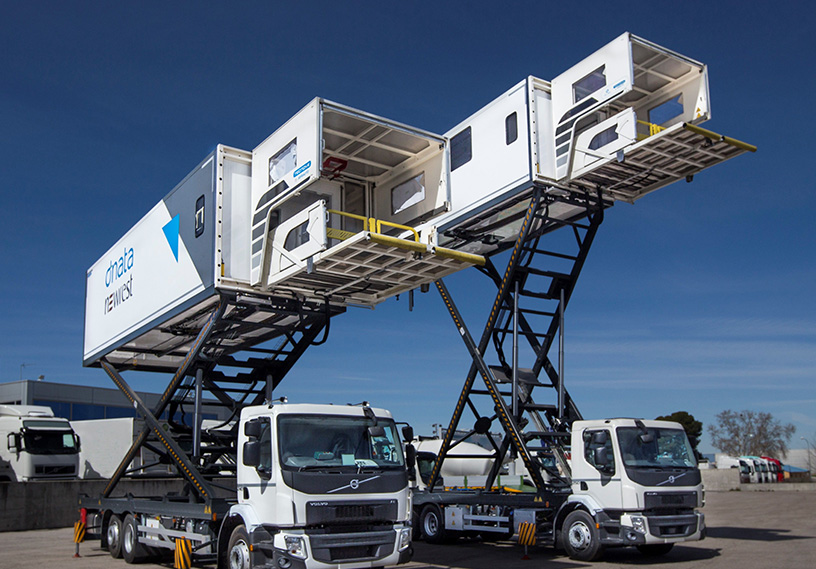 Distribución de nuevos equipos - AirRail